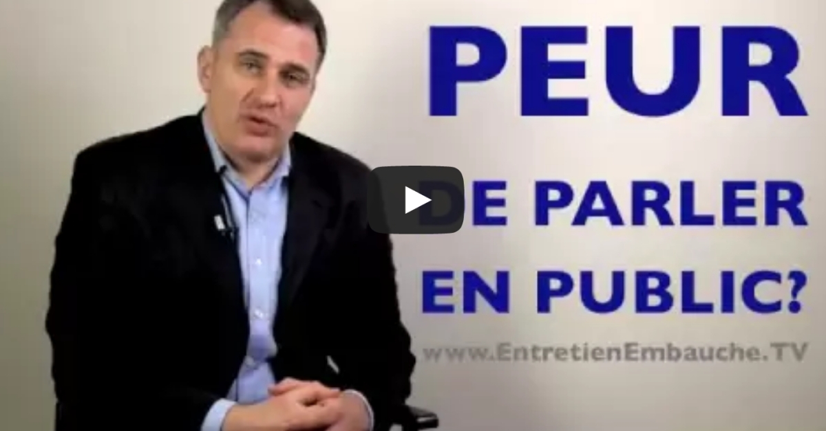 Peur de parler en public: 7 solutions contre cette phobie.
