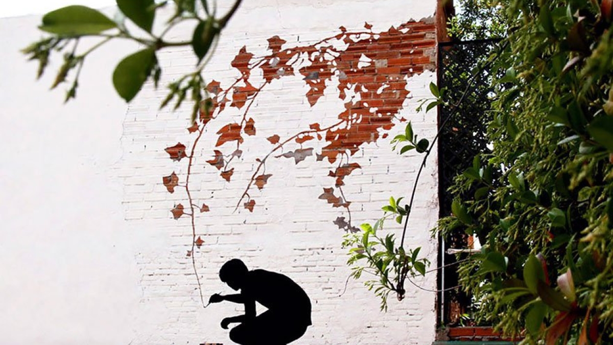 10 fresques urbaines pleines de lyrisme et de sagesse, signées Pejac