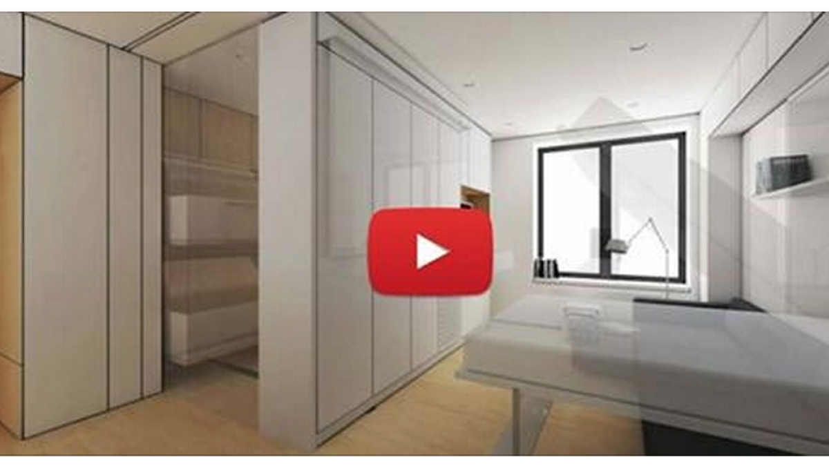 Cet appartement de 42m2 est convertible en 6 pièces ! Petite visite ...