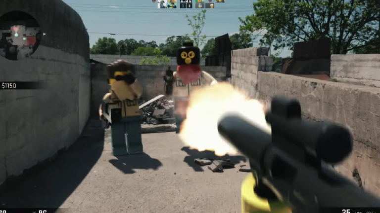 Des jeux FPS avec des figurines LEGO