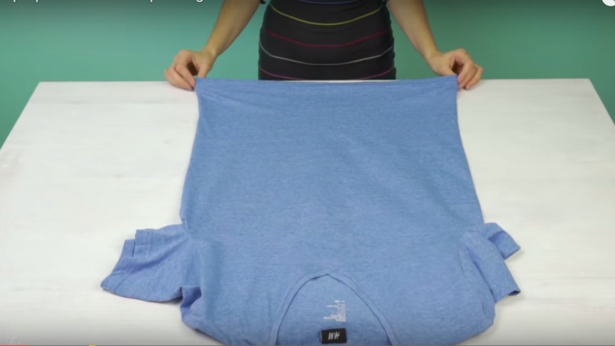 La technique qu'il vous faut pour plier vos linges avant de partir en ...