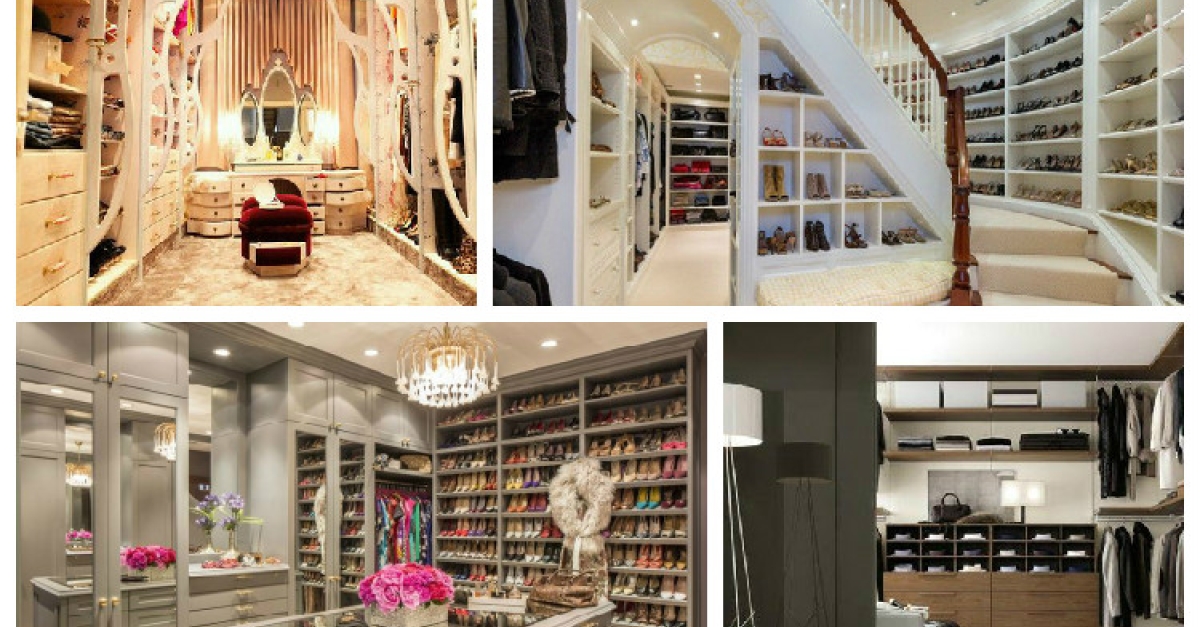 Mesdames, ne cherchez plus, voici les 59 plus beaux dressing du moment...