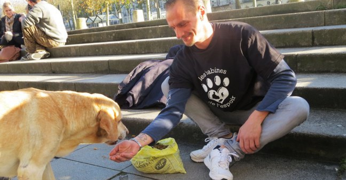 Cet ancien sdf du nom de Christophe vient de créer une association ...