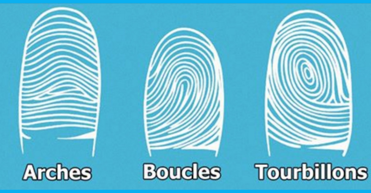 Vos empreintes digitales peuvent en dire beaucoup sur votre caractère ...